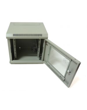 6U 10" Grey SOHO Comms Cabinet Network Data Rack Home Office Lan Server ...