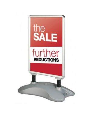 A1 Waterbase Sign Board Snap Frame Pavement Poster / Shop Display Stand ...